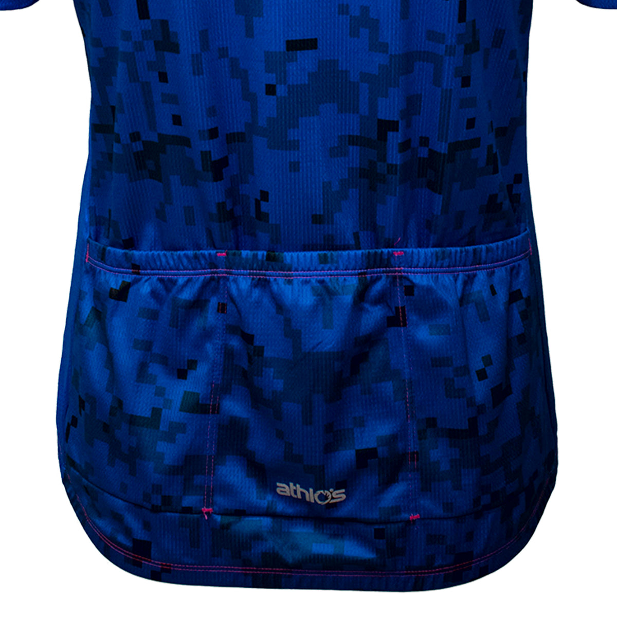 Men's Blue Camo Squad One Cycling Jersey - Athlos Sports – Athlos Shop